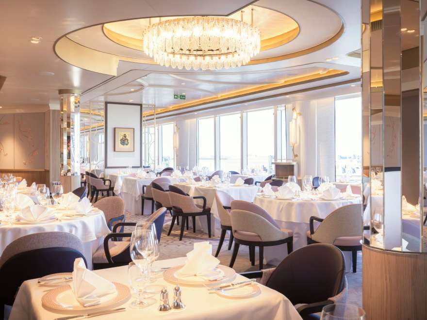 View The Britannia Restaurant - Luxury Cunard Cruises