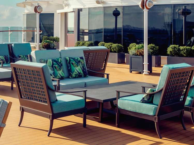 Grill Suites Terrace | Private Luxury Outdoor Area | Cunard