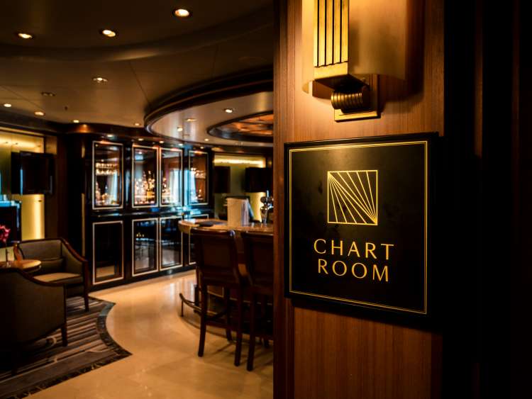 The Chart Room Dining - Bar & Lounge - Cunard Cruise Line