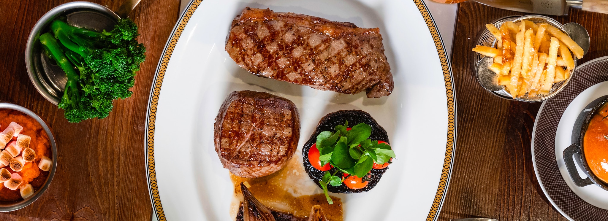 Steakhouse at The Verandah - Luxury Cunard Experience