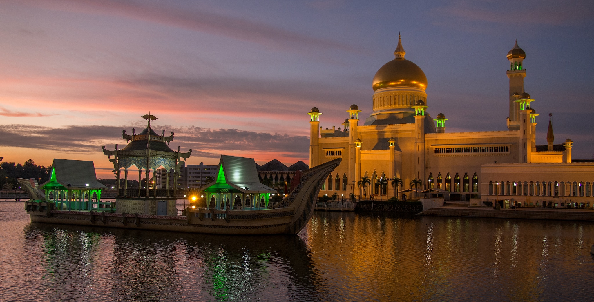 Visit Bandar Seri Begawan in Brunei with Cunard