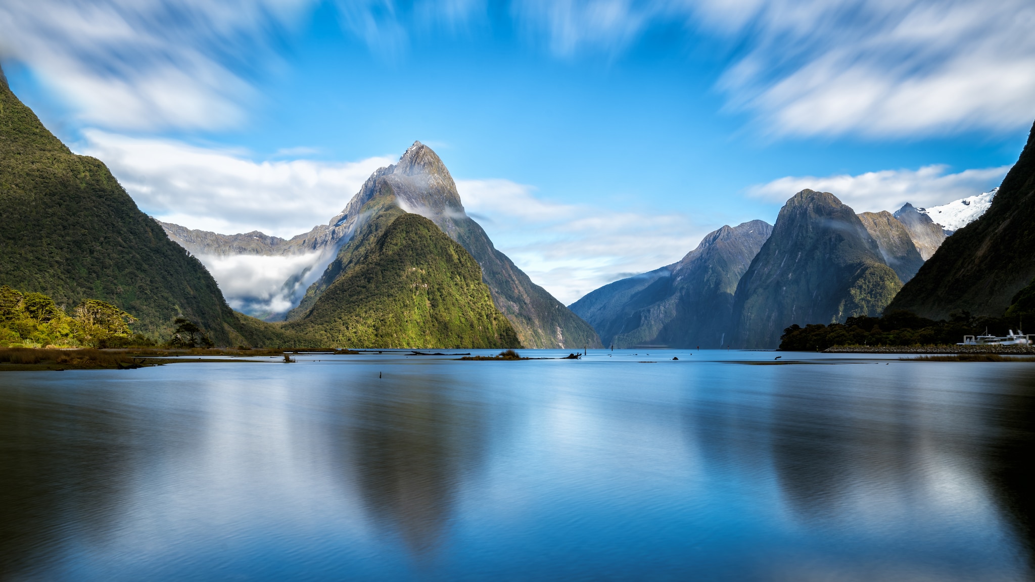 Visit Fiordland National Park, New Zealand (cruise-by)