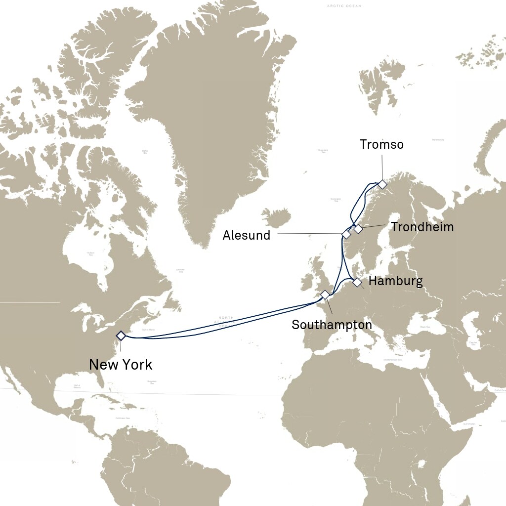 26 nights – Eastbound Transatlantic Crossing – October 2025 – Cunard